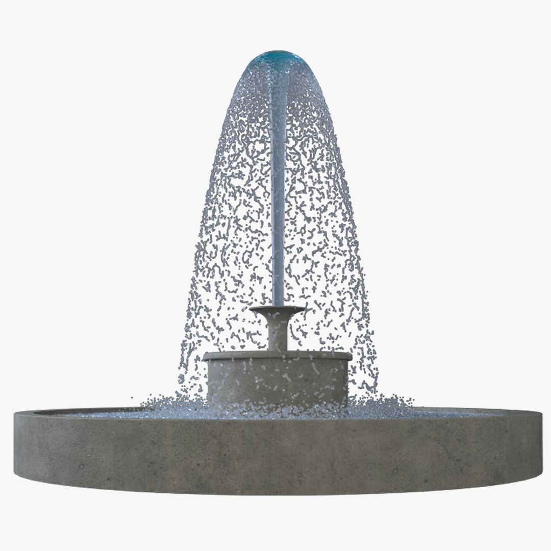 Fountain model - TurboSquid 1269694