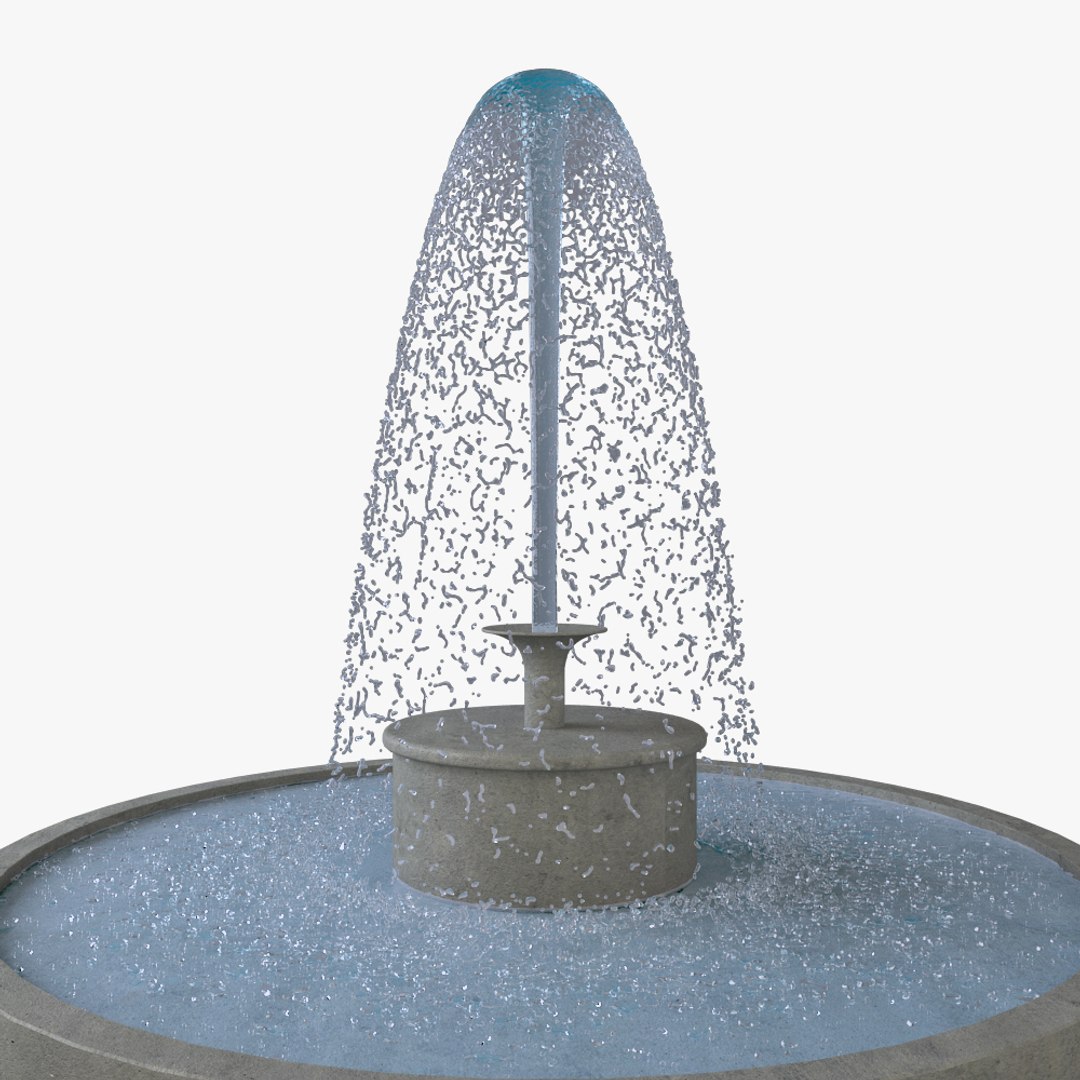 Fountain model - TurboSquid 1269694