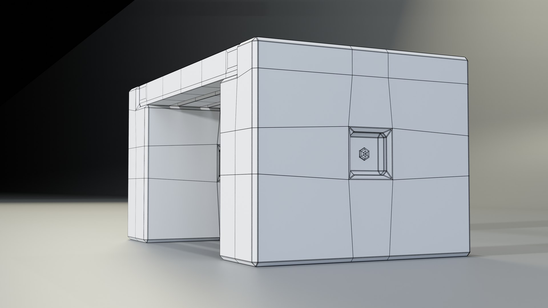 Concrete Bench - Type 3A Mid 3D Model - TurboSquid 1839323