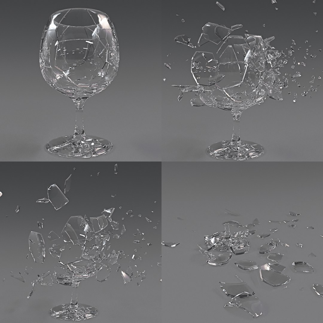 3D Glass Crash Animation Model - TurboSquid 1367241
