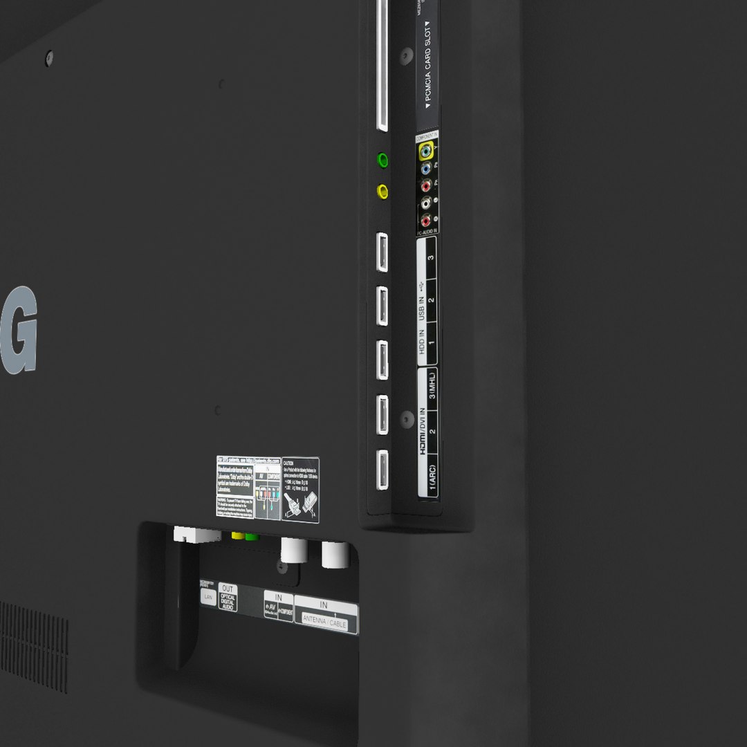 Lg Oled Smart Tv 3d Model