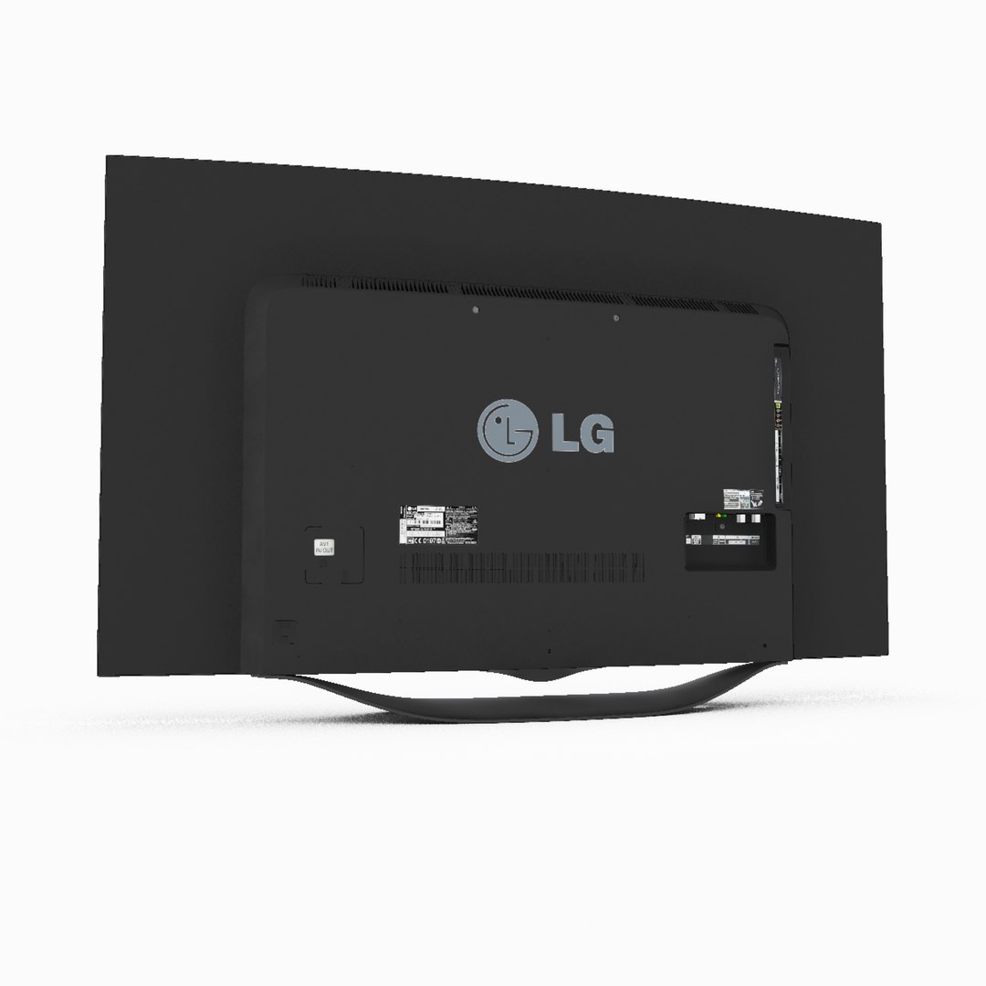 Lg Oled Smart Tv 3d Model