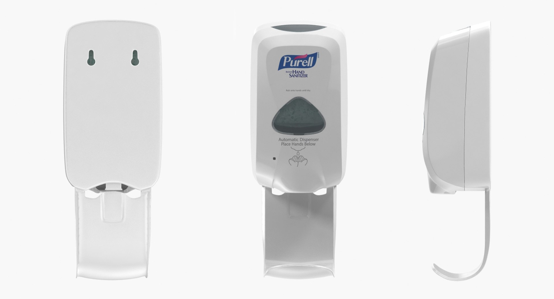 3D Model Dispensers Hand Sanitizer - TurboSquid 1383779