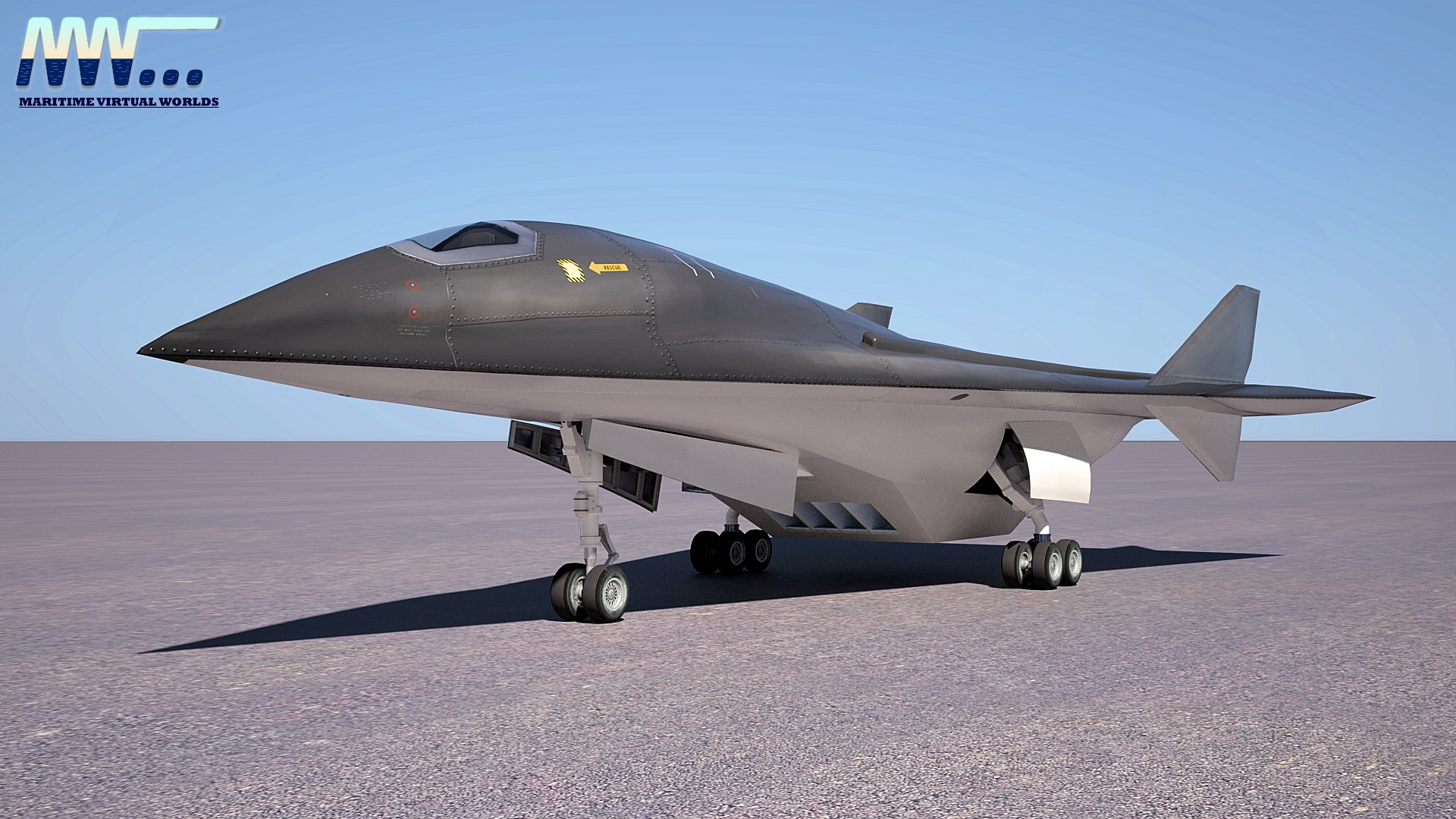 3D Hypersonic Aircraft Model - TurboSquid 1928074