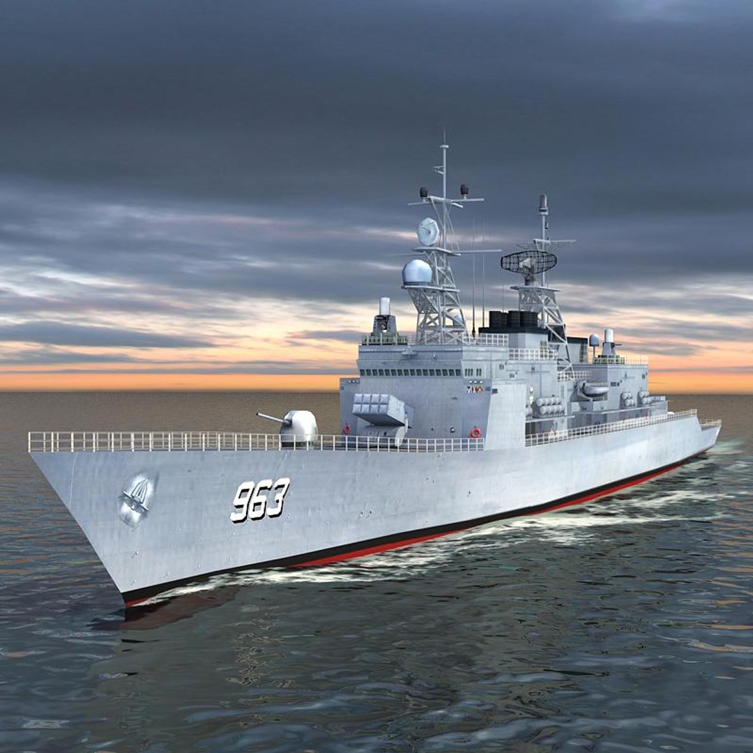 3d Uss Spruance Dd Ddg-963