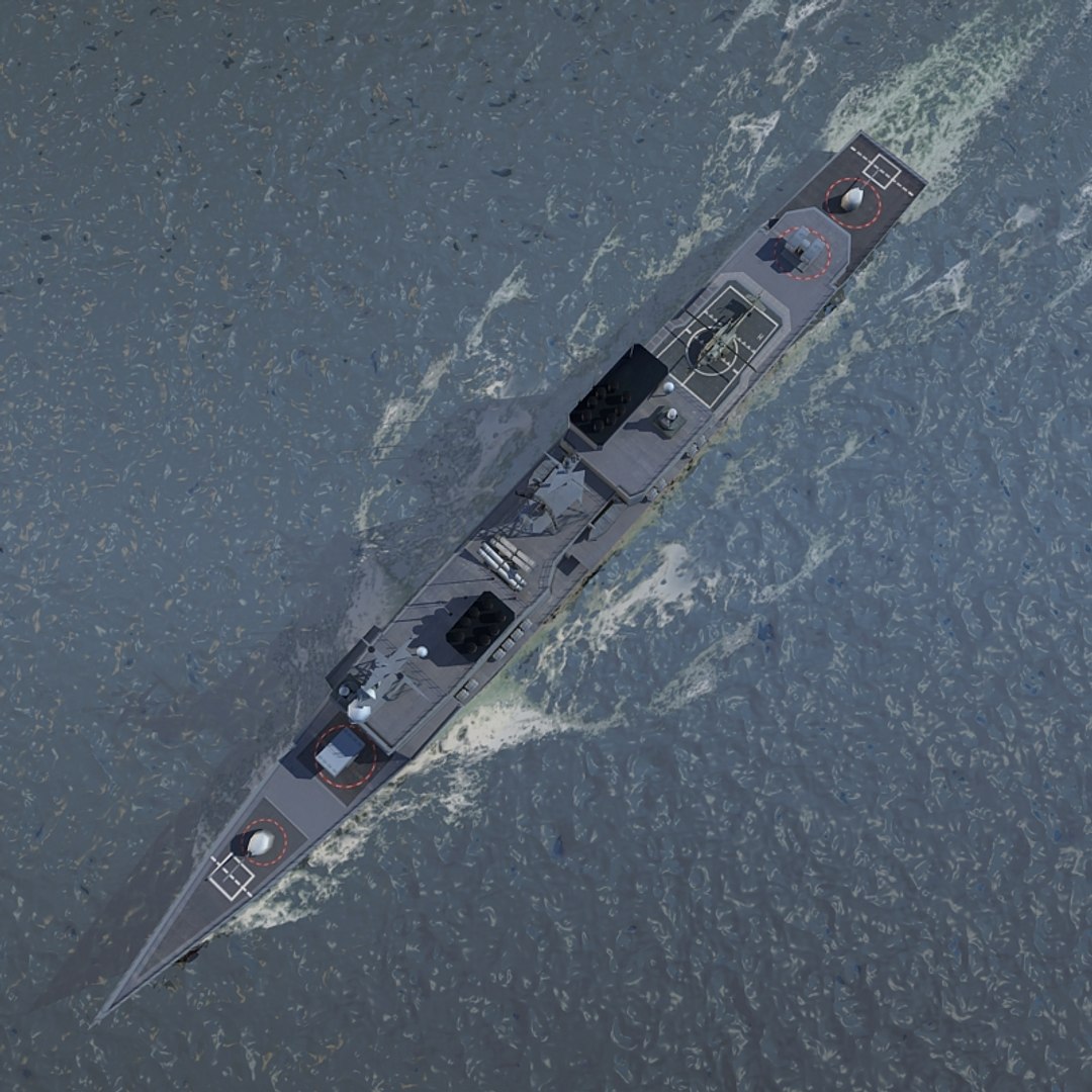 3d Uss Spruance Dd Ddg-963