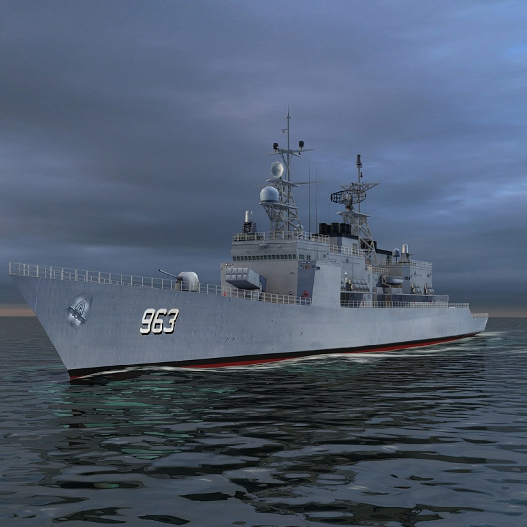 3d Uss Spruance Dd Ddg-963