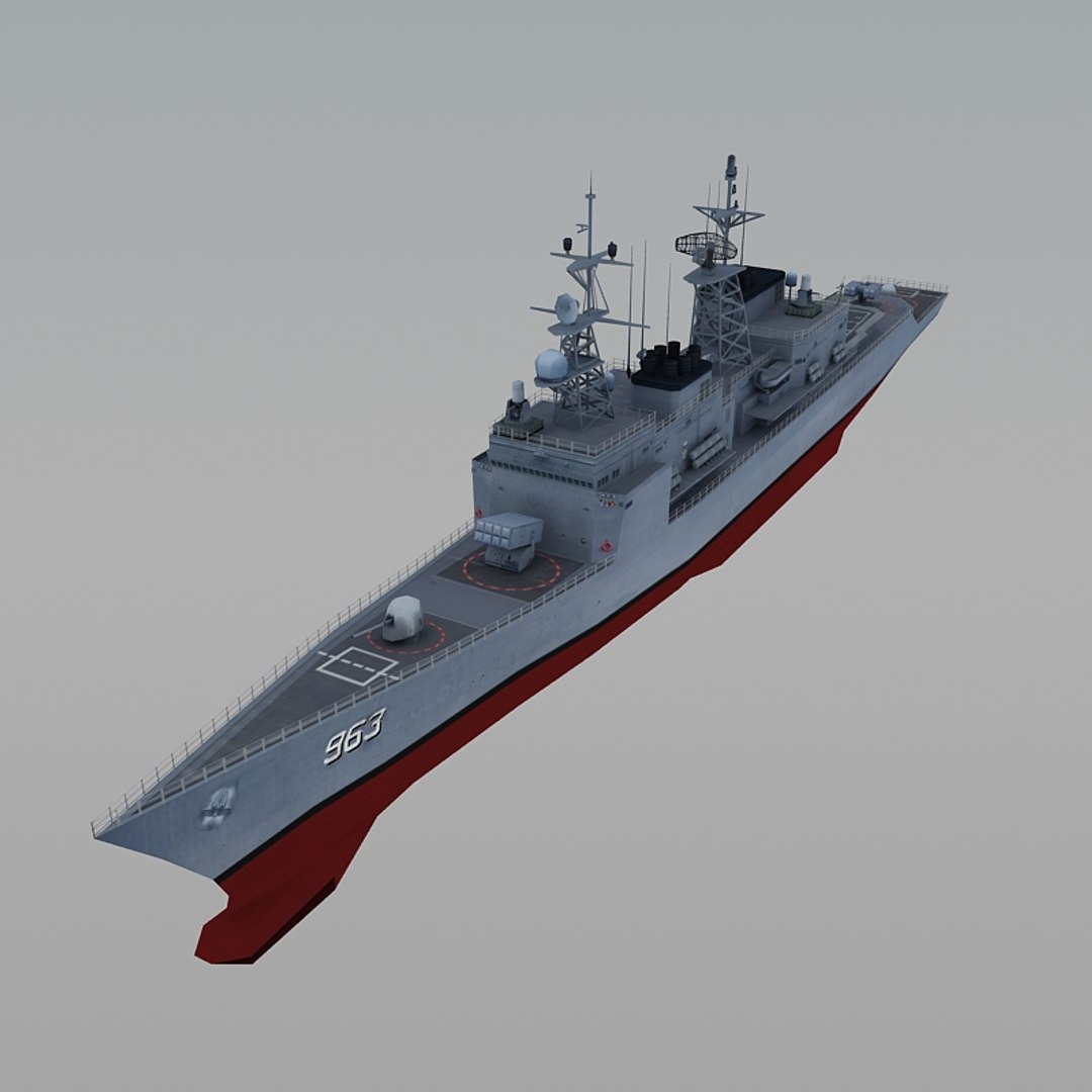 3d Uss Spruance Dd Ddg-963