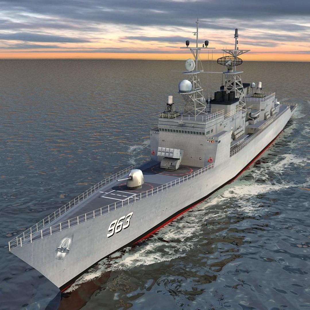 3d Uss Spruance Dd Ddg-963