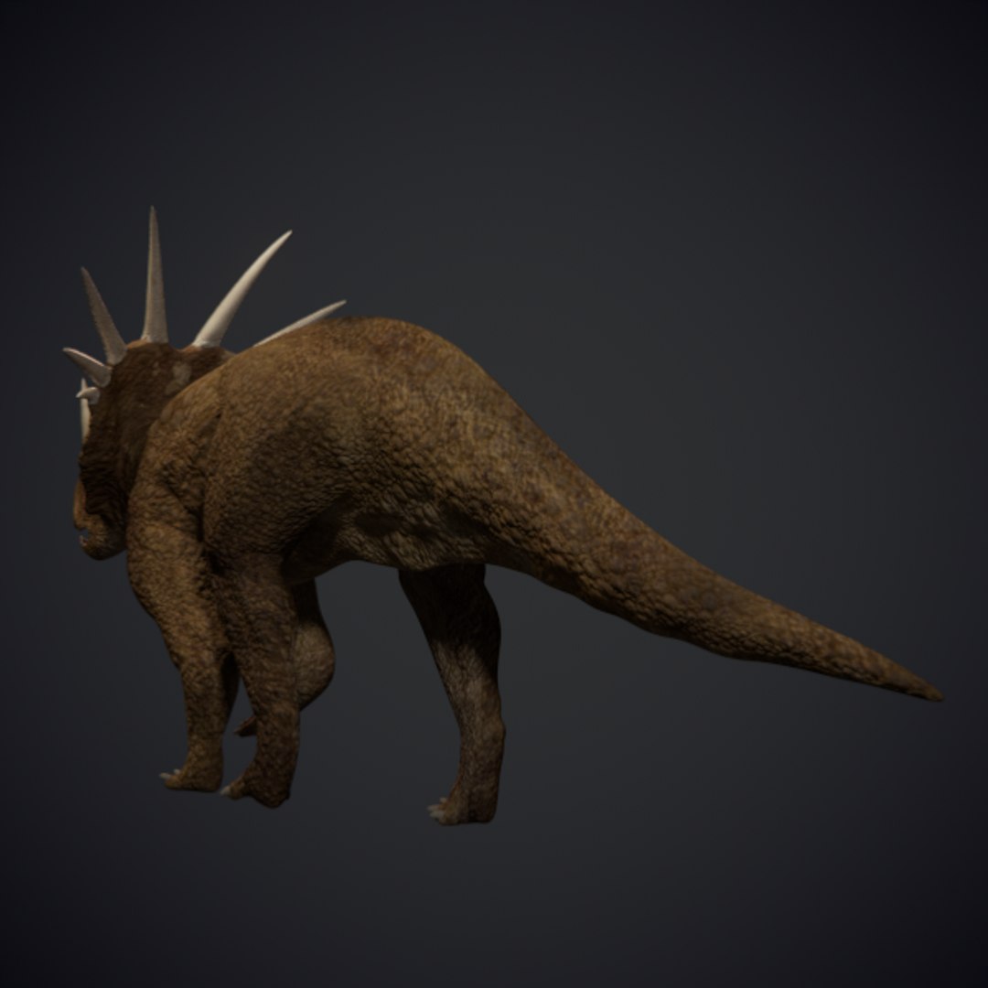 3d Model Styracosaurus