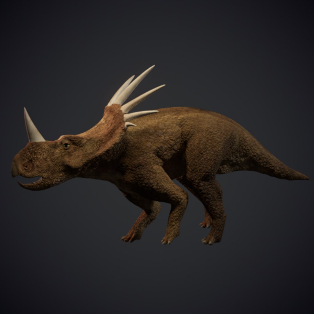 3d Model Styracosaurus