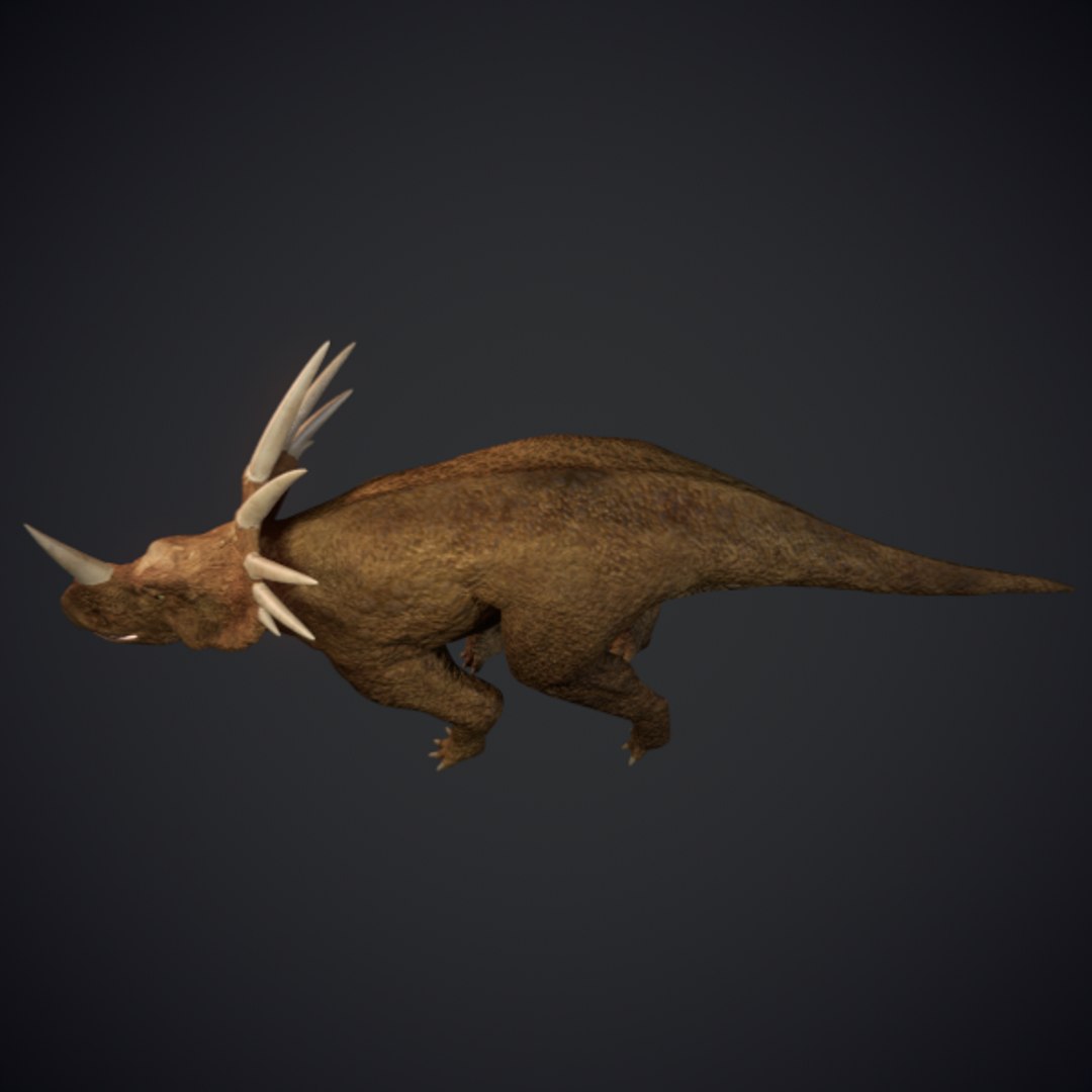 3d Model Styracosaurus