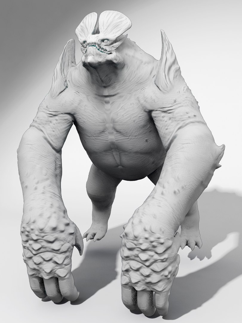 Monster Pacific Rim 3d Max