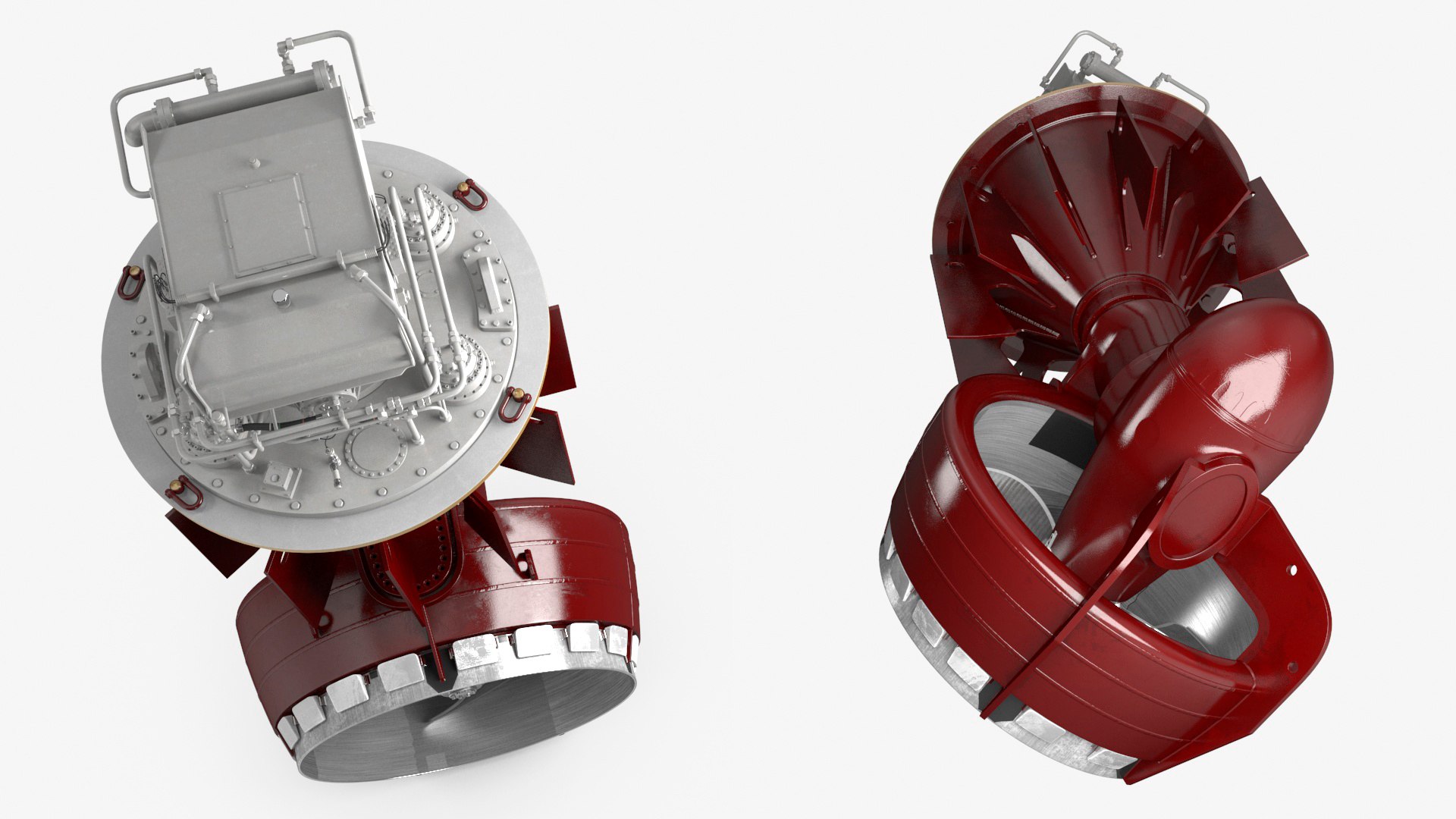 3D Ship Rudder Propeller - TurboSquid 2218479