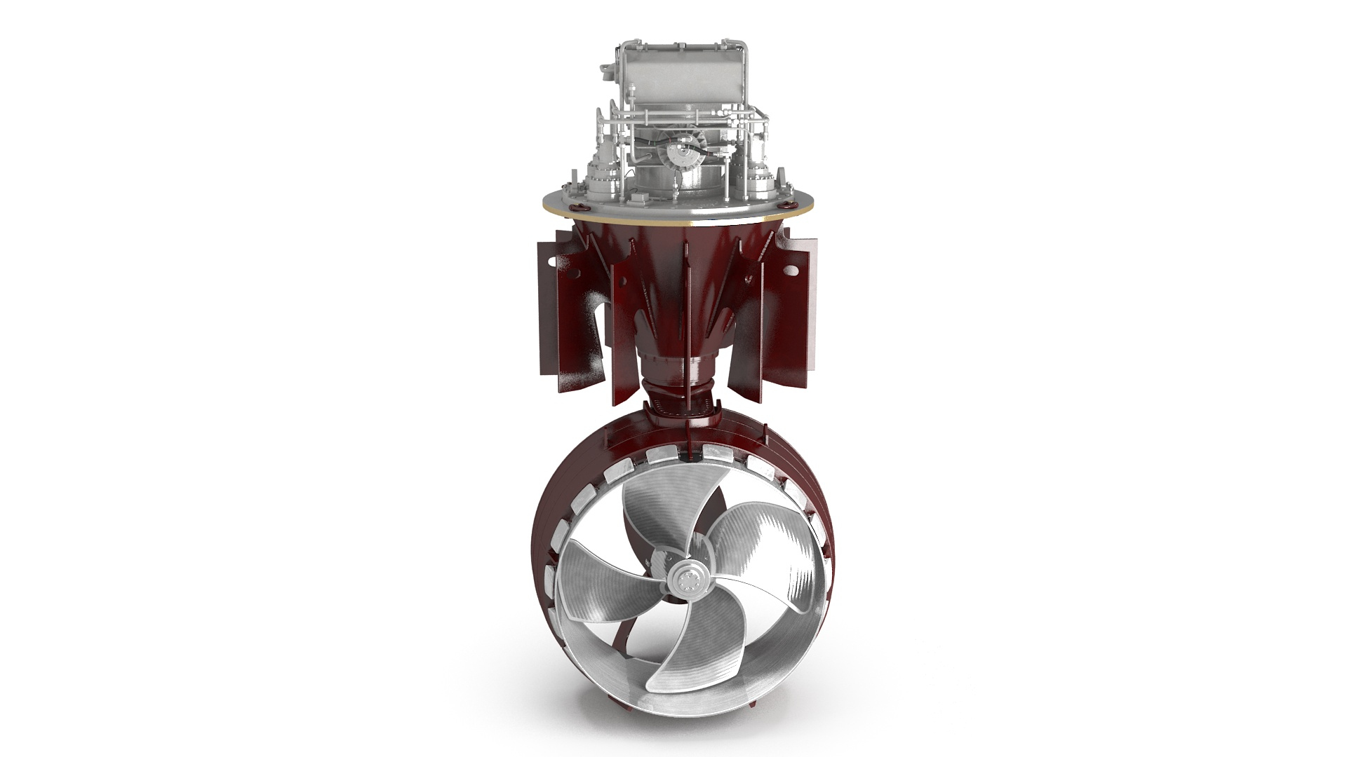 3D Ship Rudder Propeller - TurboSquid 2218479