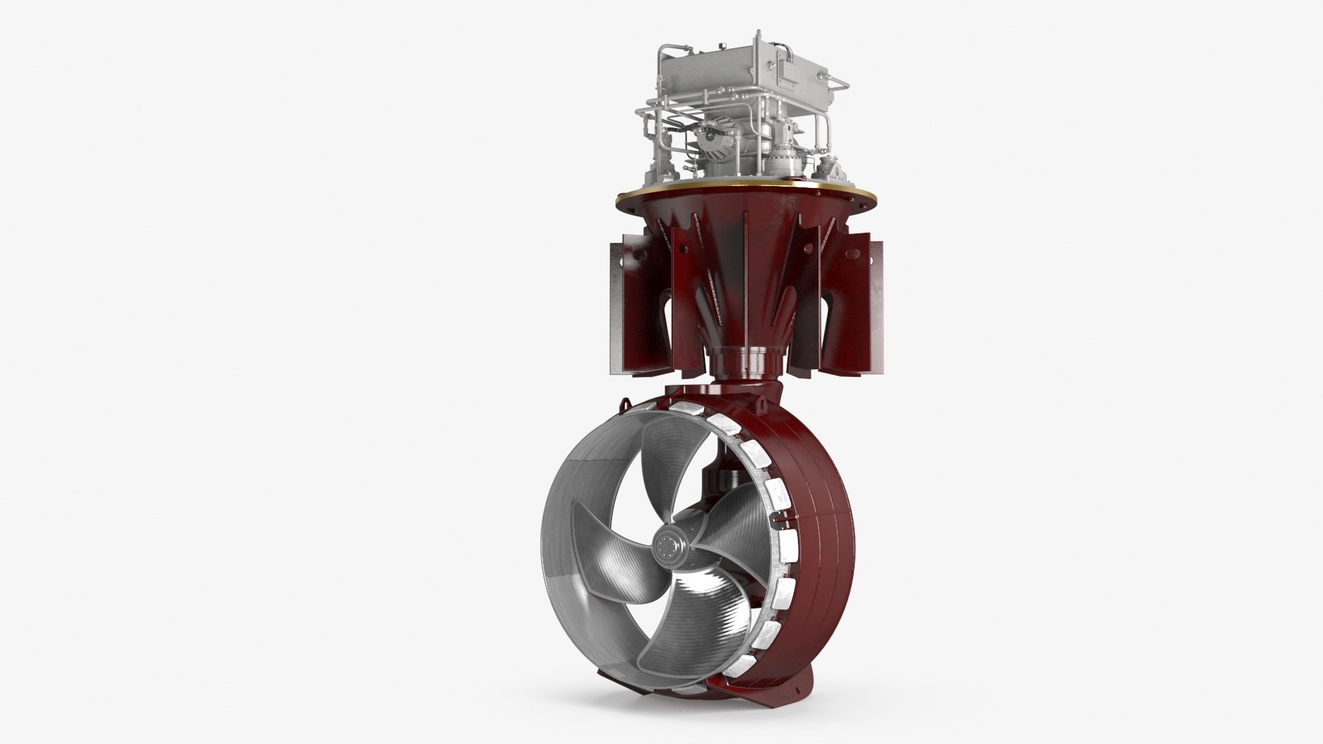 3D Ship Rudder Propeller - TurboSquid 2218479
