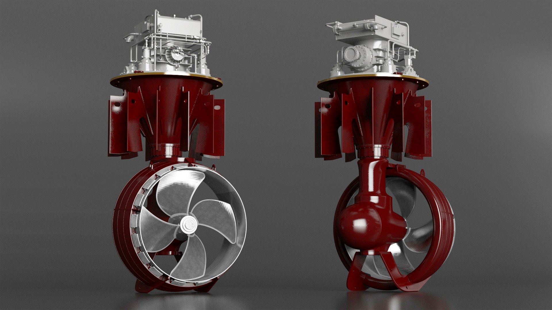 3D Ship Rudder Propeller - TurboSquid 2218479