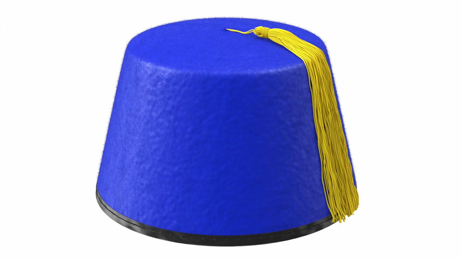 Traditional arabic blue fez model - TurboSquid 1682072