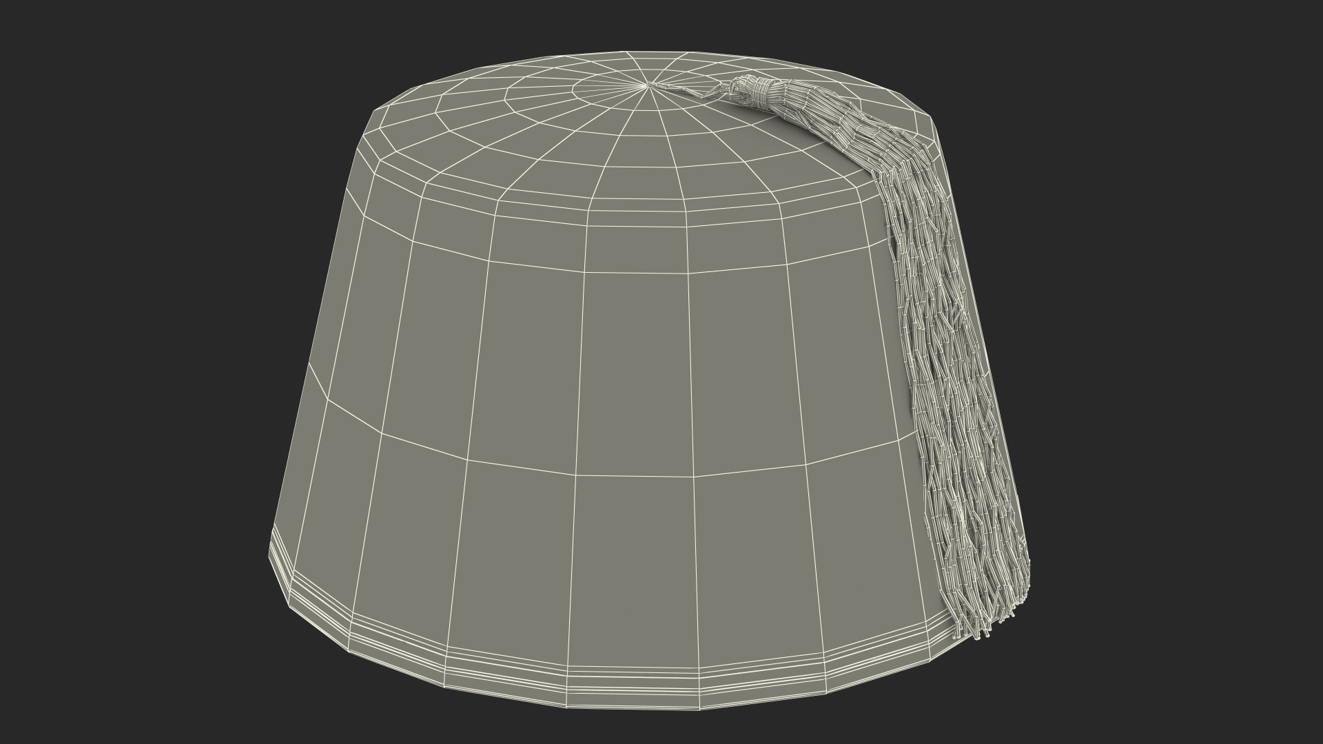 Traditional arabic blue fez model - TurboSquid 1682072