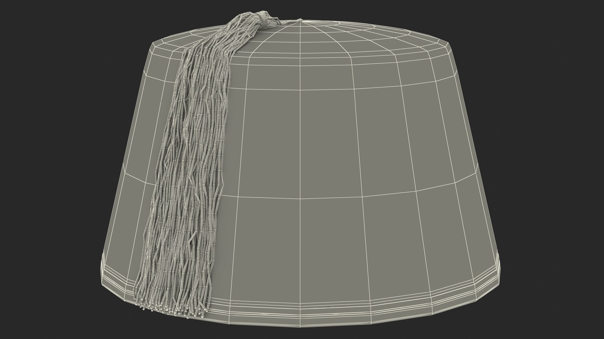 Traditional arabic blue fez model - TurboSquid 1682072
