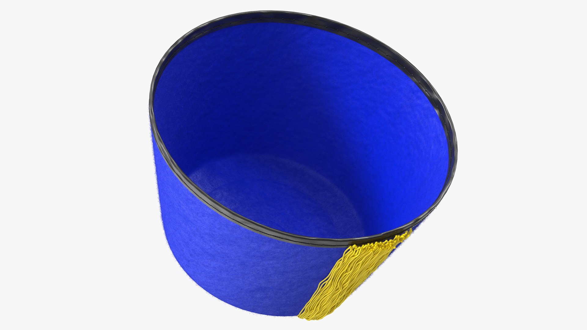 Traditional arabic blue fez model - TurboSquid 1682072