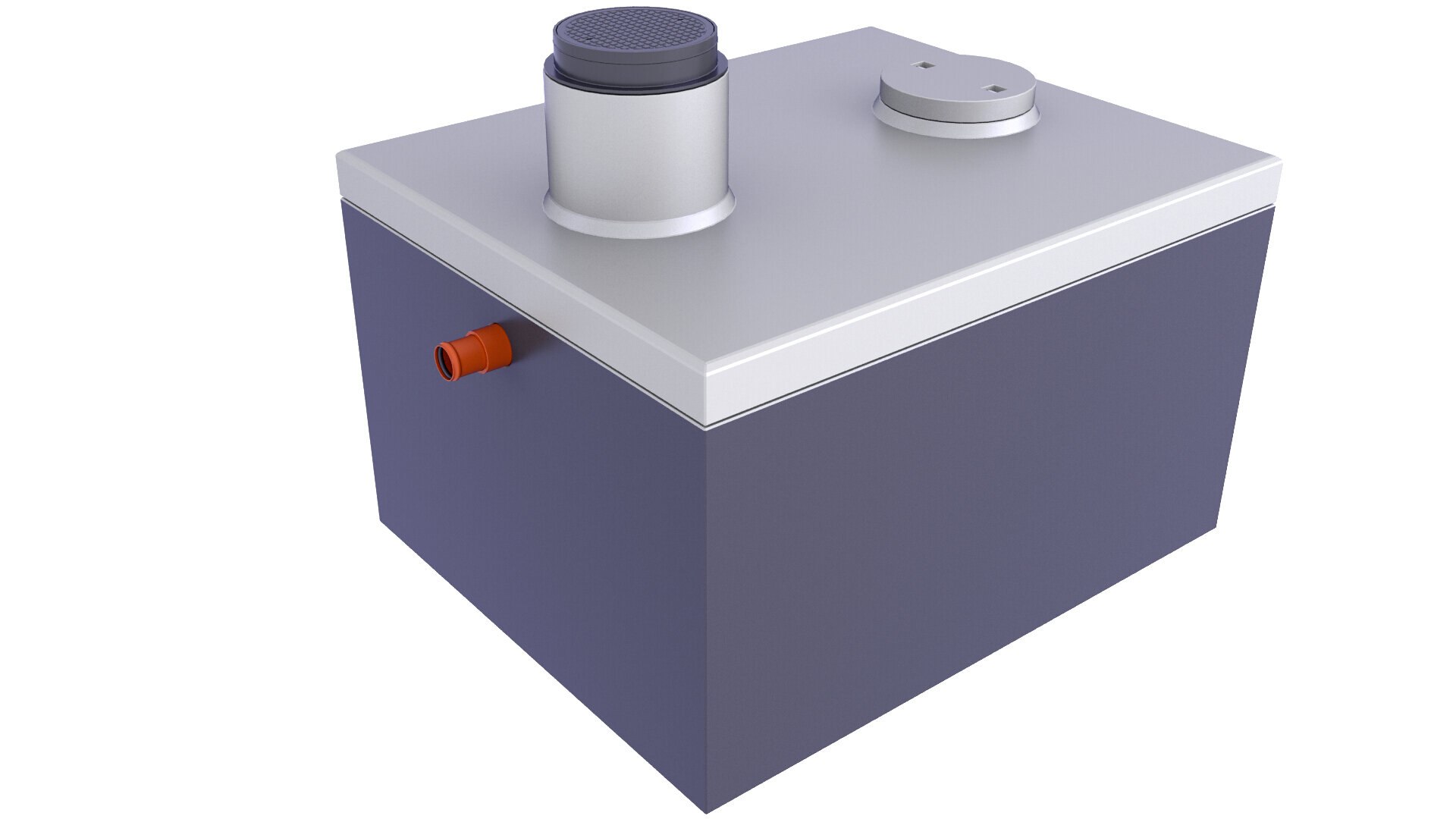 Underground Precast Concrete Septic Tank 12 3D - TurboSquid 1758117