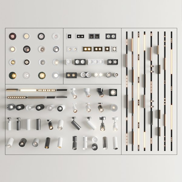 3D Downlight Models | TurboSquid