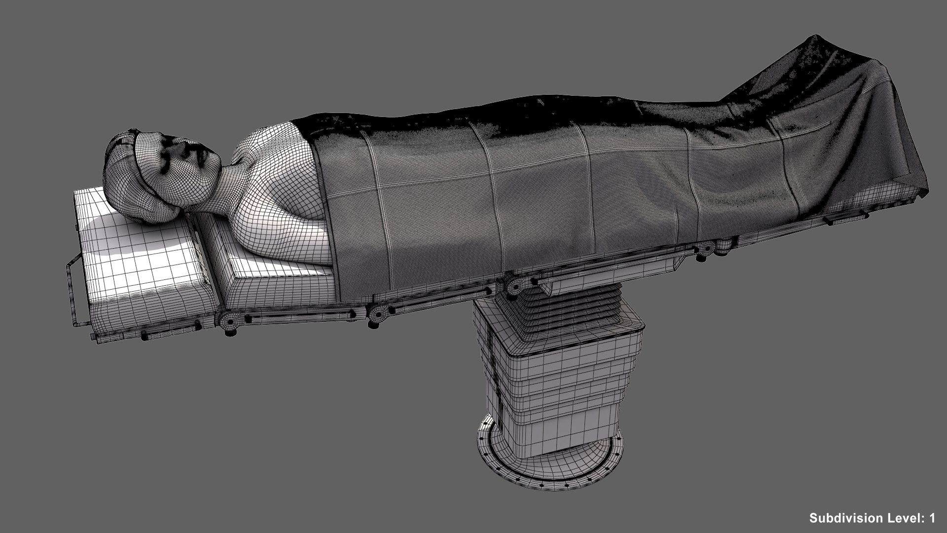 Surgery Patient 3D - TurboSquid 2103473