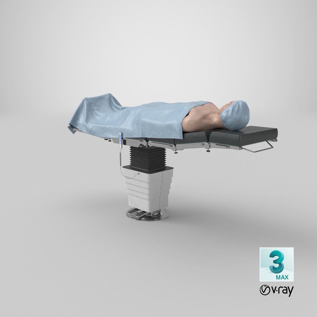 Surgery Patient 3D - TurboSquid 2103473