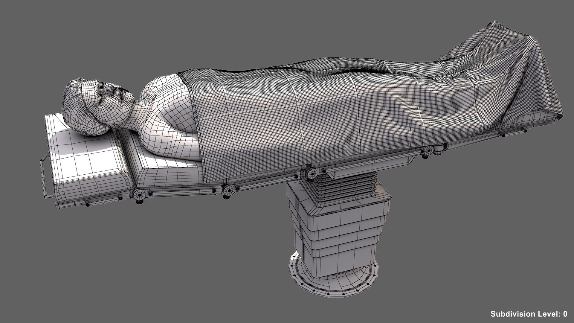 Surgery Patient 3D - TurboSquid 2103473