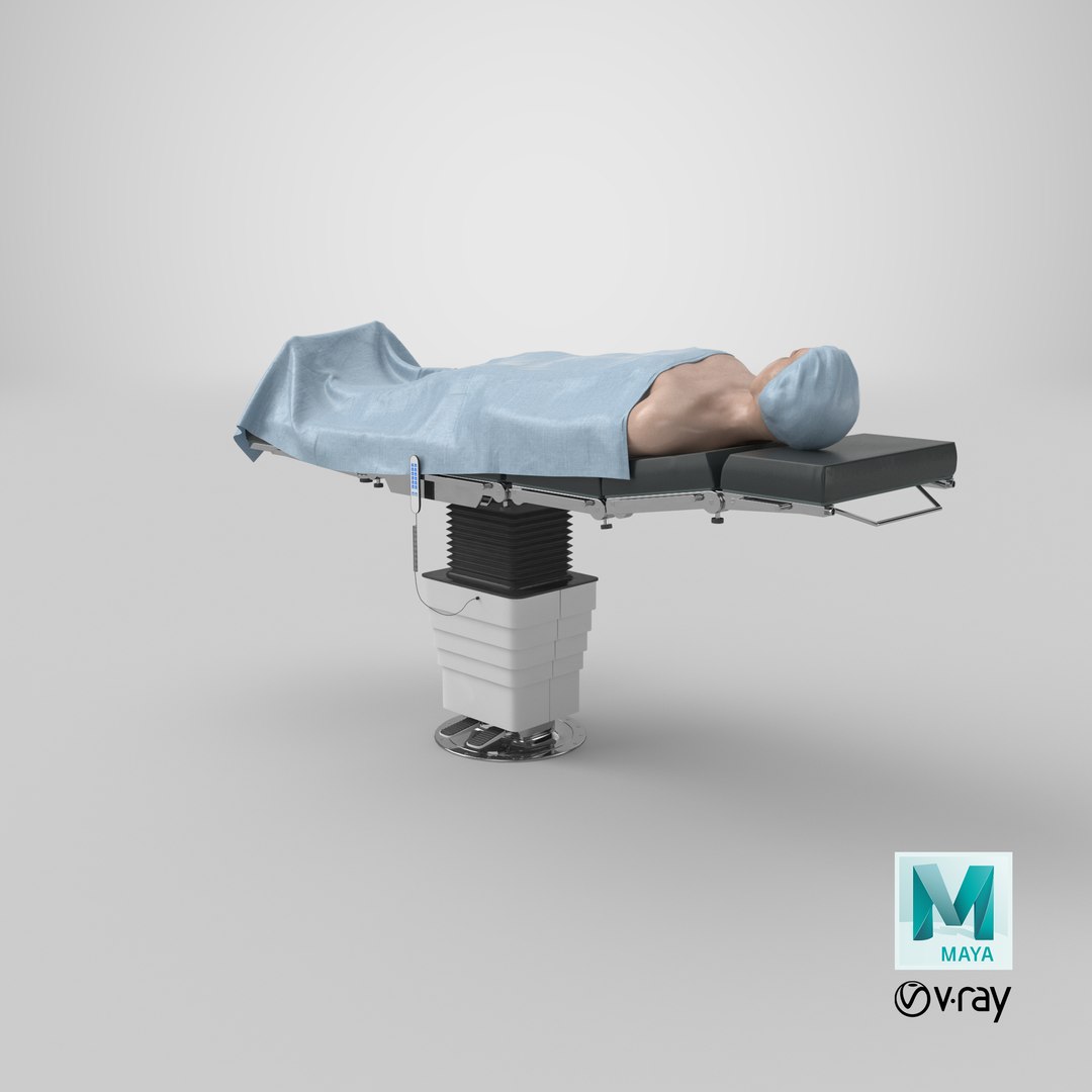 Surgery Patient 3D - TurboSquid 2103473