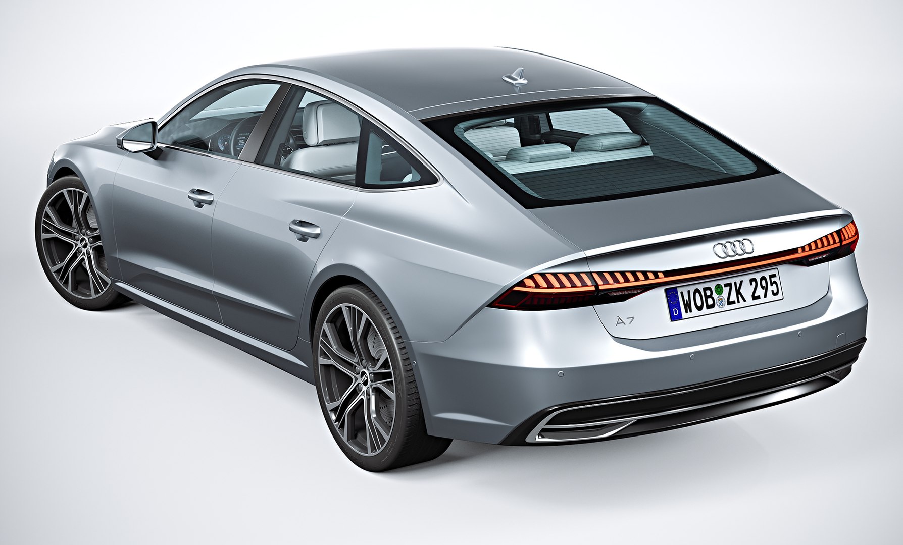 3D 2018 Audi A7 Sportback - TurboSquid 1237419