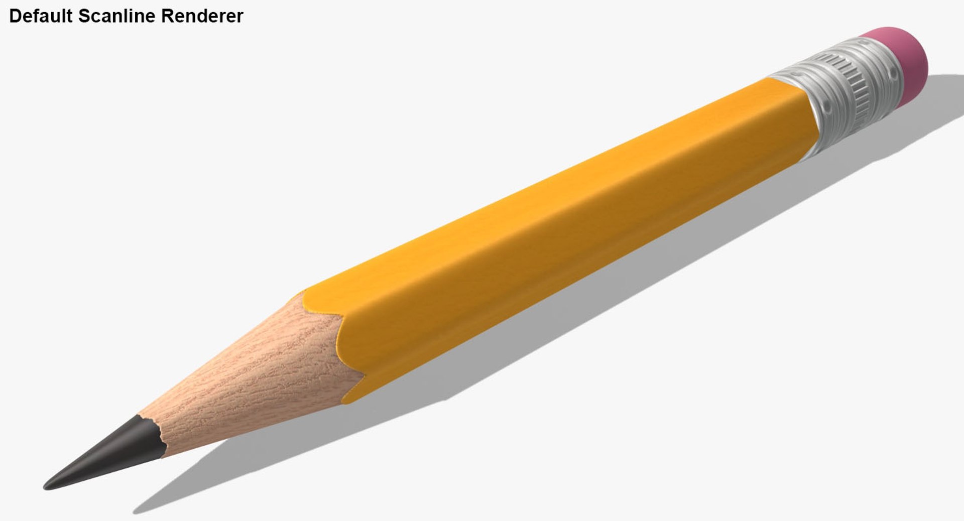 Realistic Pencil Small Size Model - TurboSquid 1167464