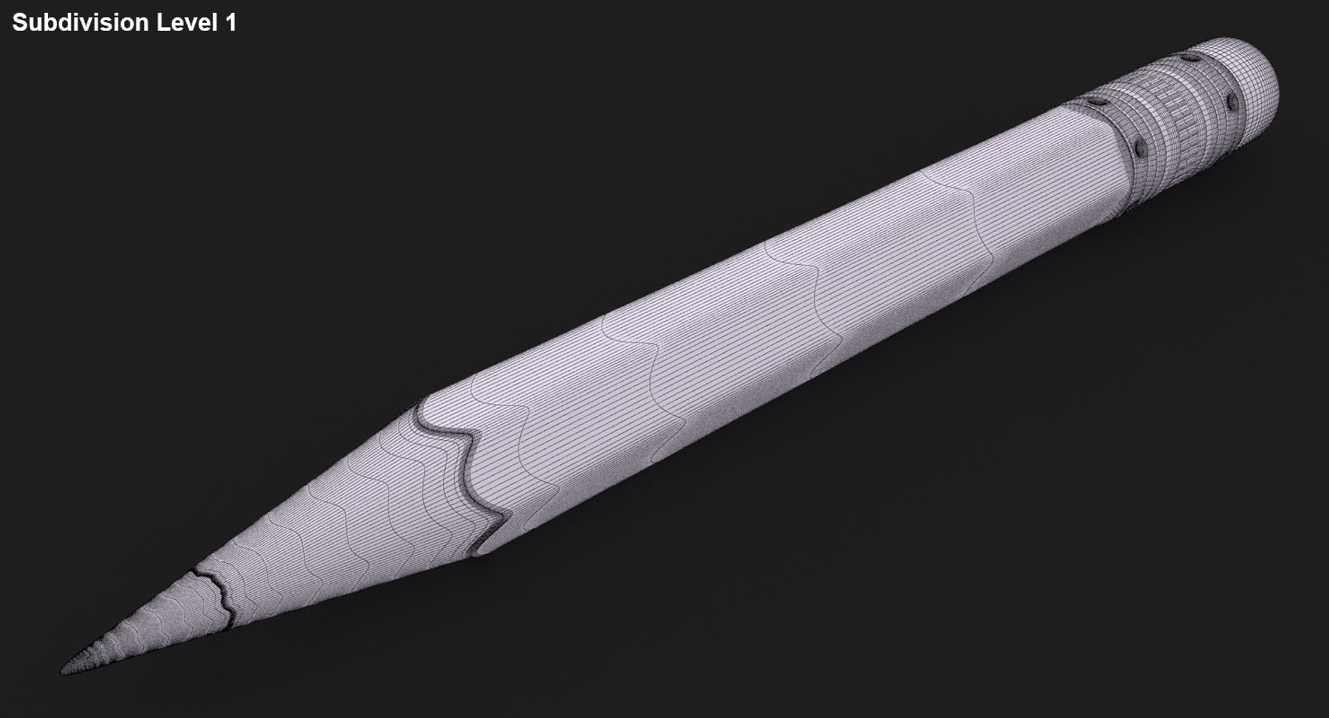 Realistic Pencil Small Size Model - TurboSquid 1167464
