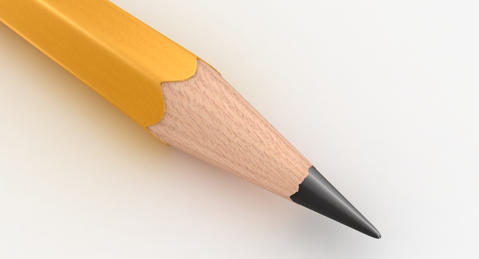 Realistic Pencil Small Size Model - TurboSquid 1167464
