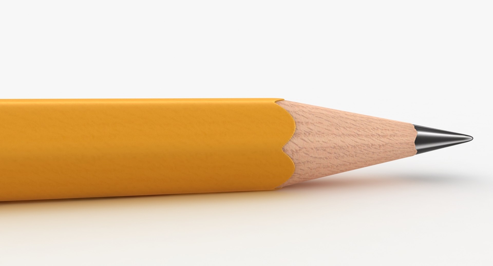 Realistic Pencil Small Size Model - TurboSquid 1167464