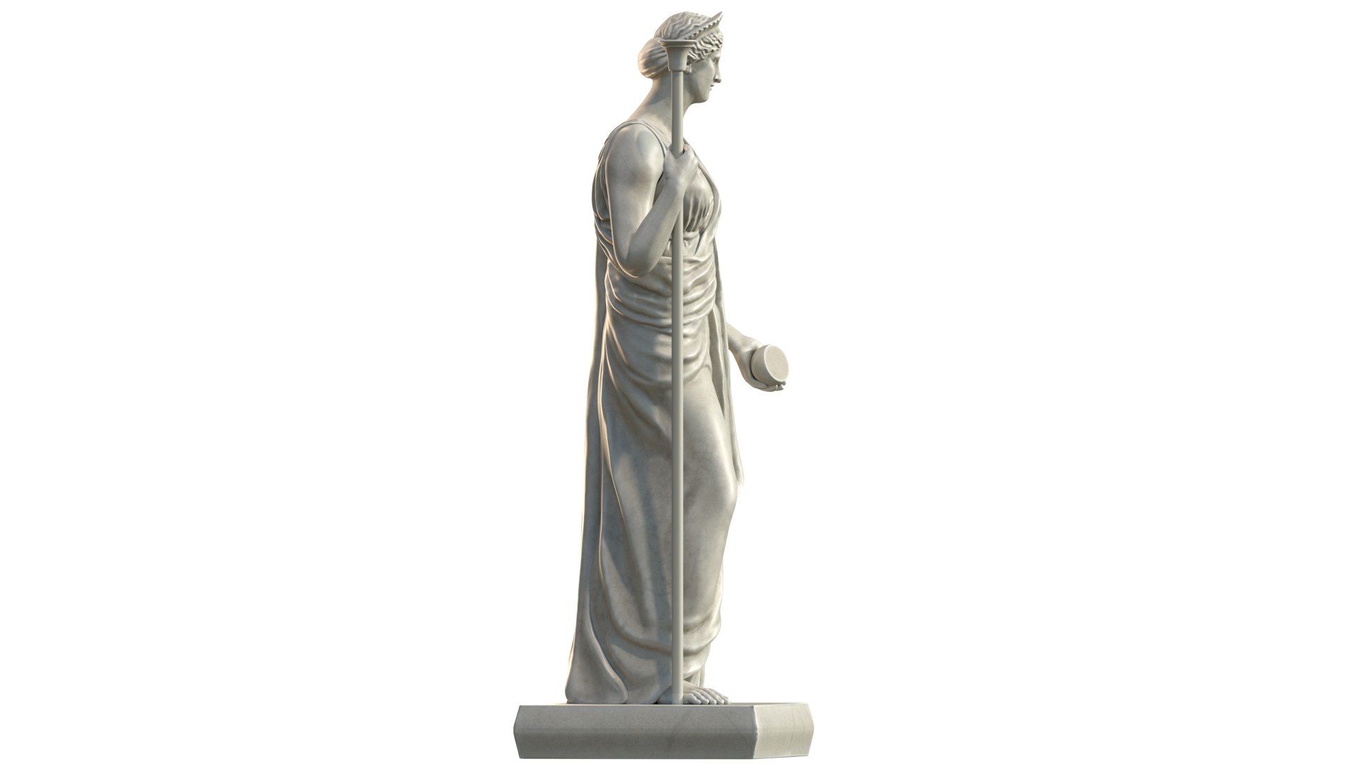 3D Gera Goddess Model - TurboSquid 1781096