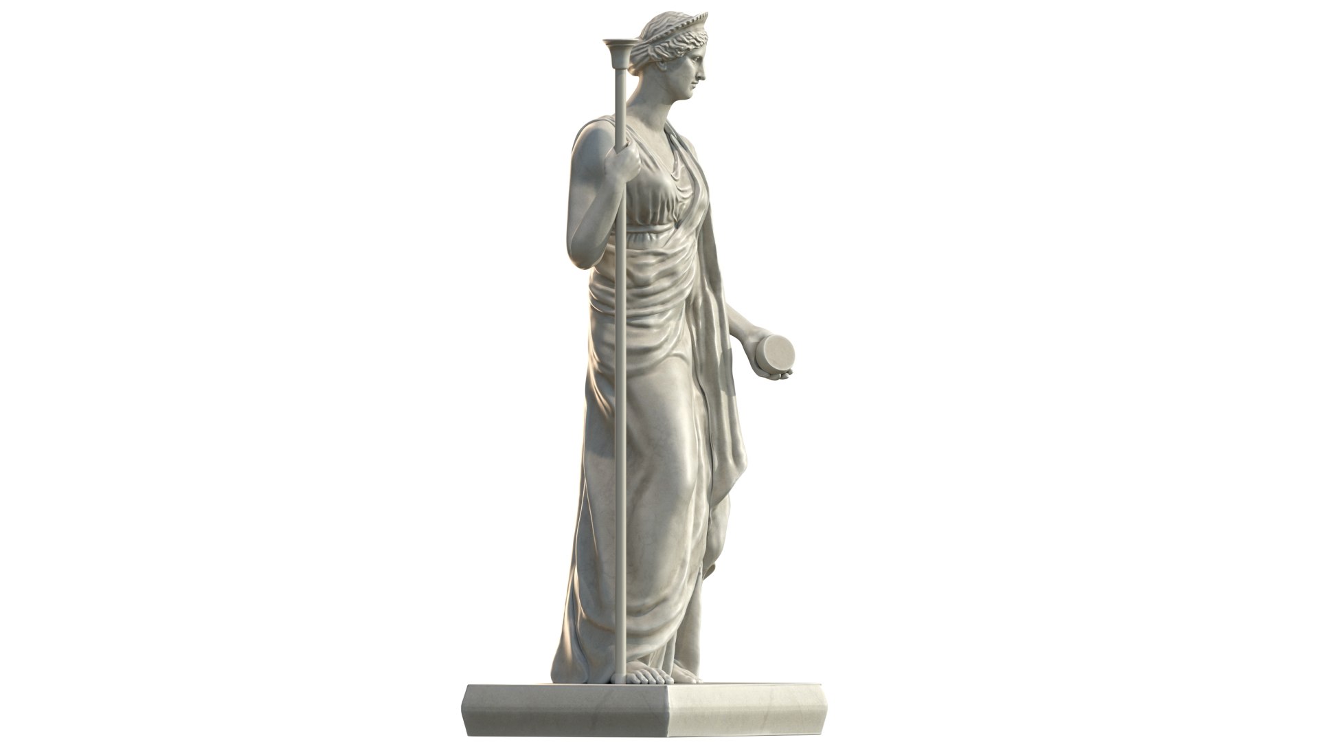 3D Gera Goddess Model - TurboSquid 1781096