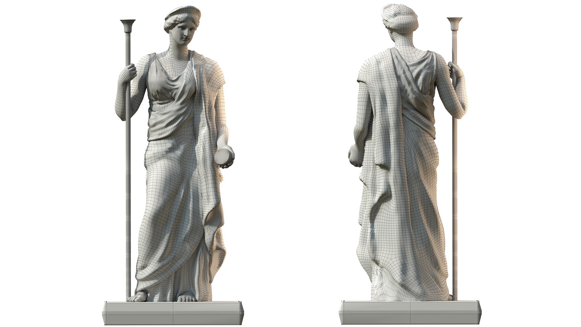 3D Gera goddess model - TurboSquid 1781096