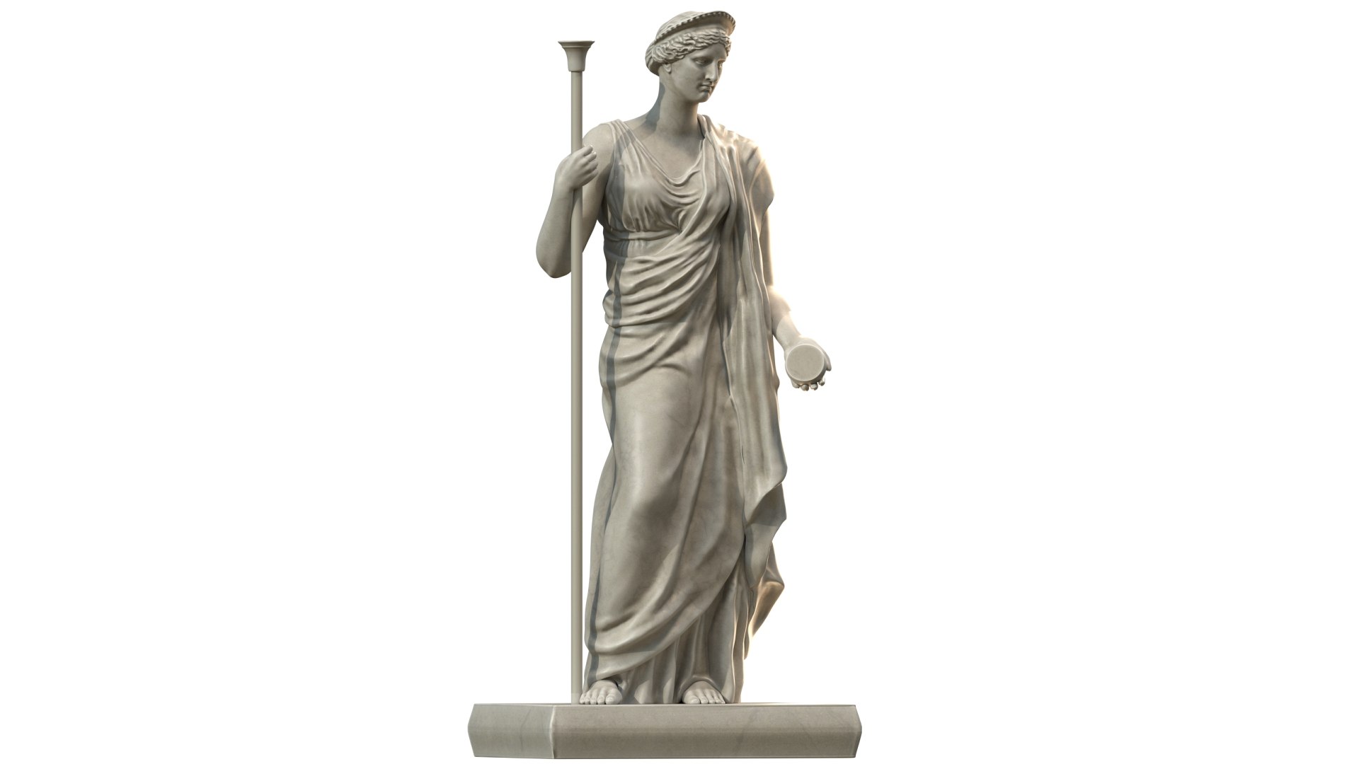 3D Gera Goddess Model - TurboSquid 1781096