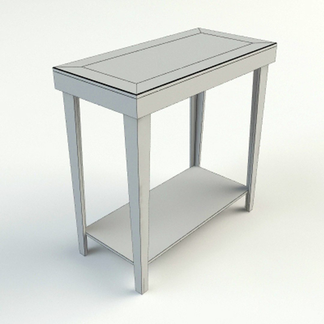 3d Table - Materials Model