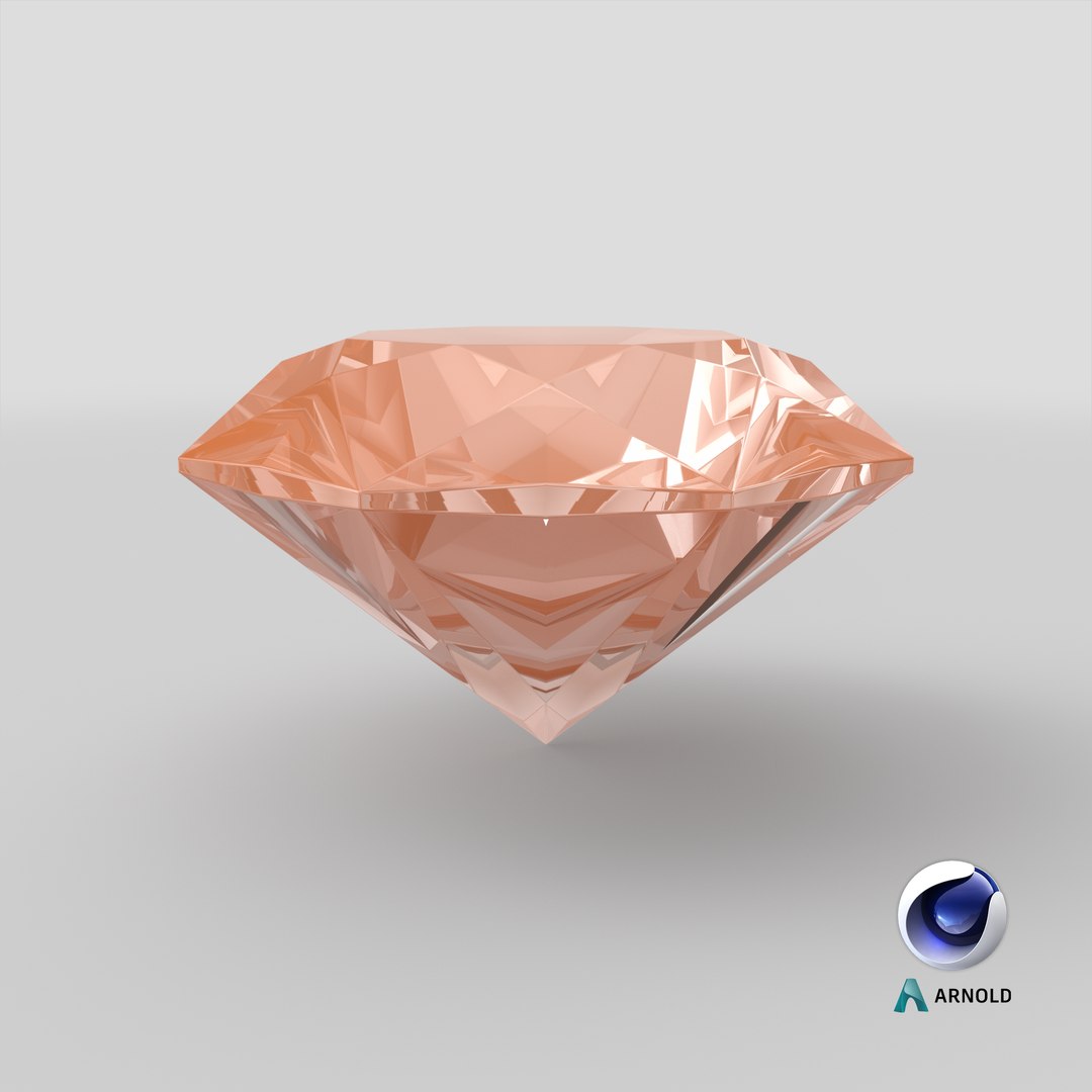 3D Single Cut Imperial Topaz model - TurboSquid 1837751
