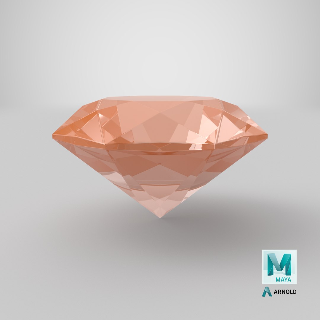 3D Single Cut Imperial Topaz model - TurboSquid 1837751