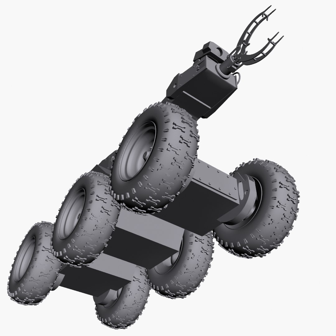 3d Eod Defender Robot Model