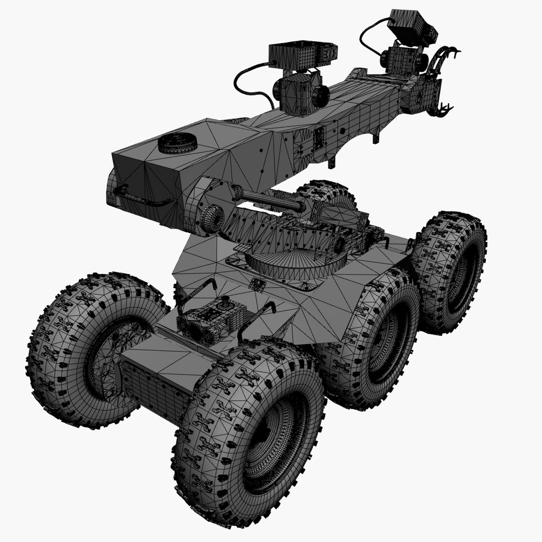 3d eod defender robot model