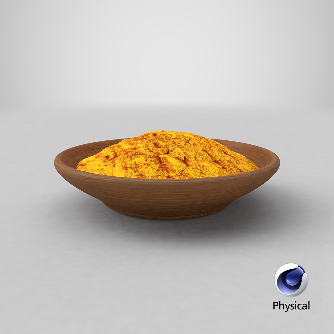 Turmeric spice 3D model - TurboSquid 1451135