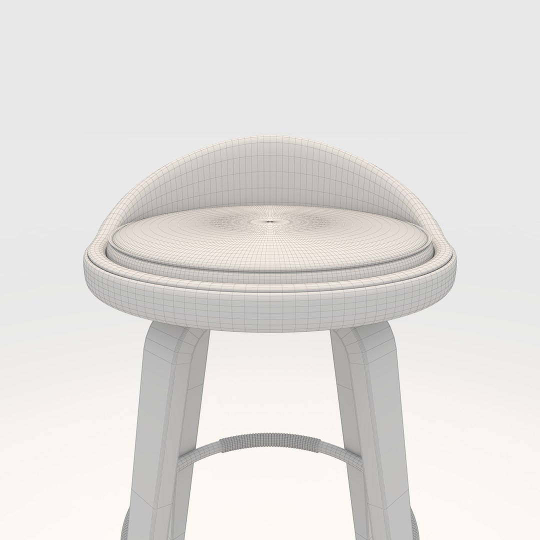 3D Bar Stool 52 Model - TurboSquid 2328232