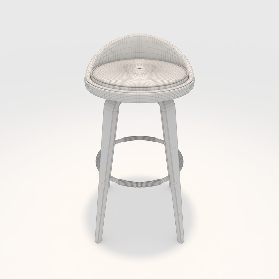 3D Bar Stool 52 Model - TurboSquid 2328232