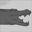 3d Model Photorealistic Crocodile