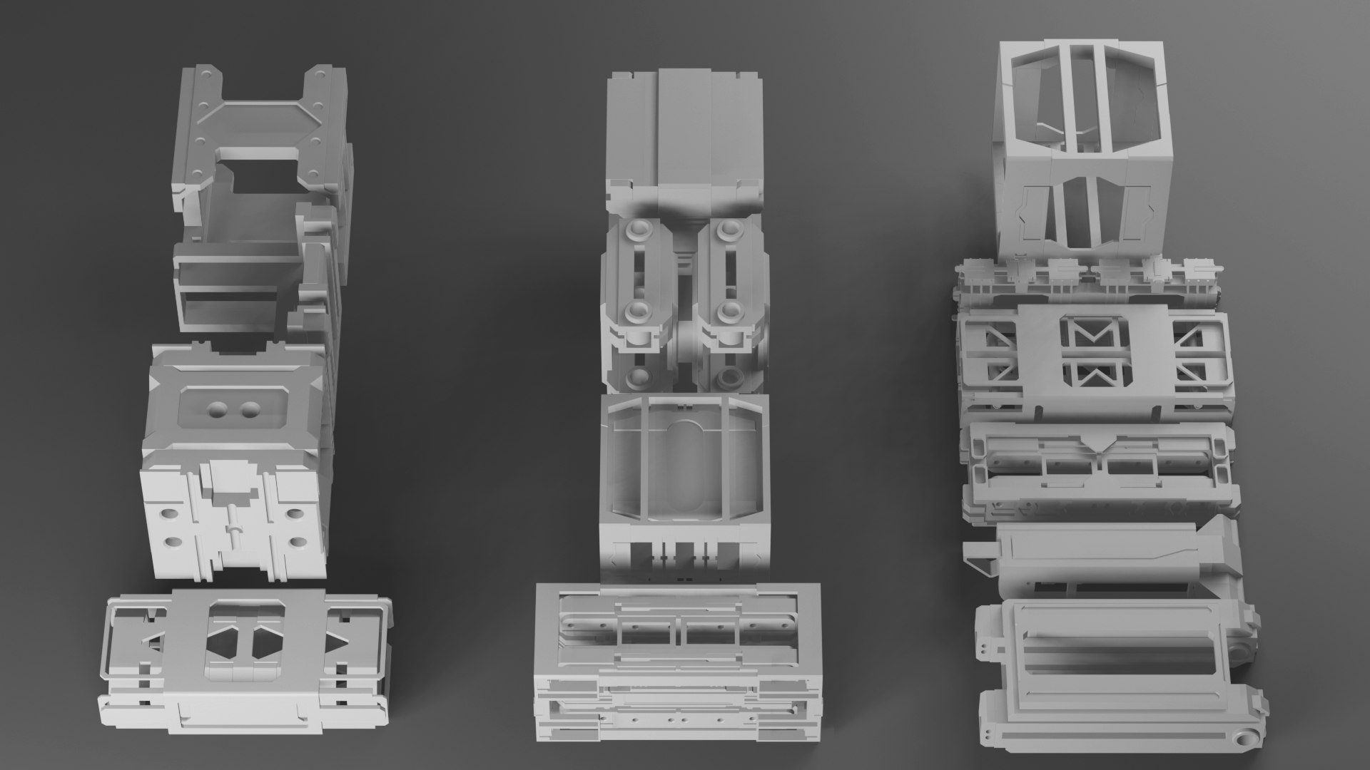 3D hard surface assets framing model - TurboSquid 1614608